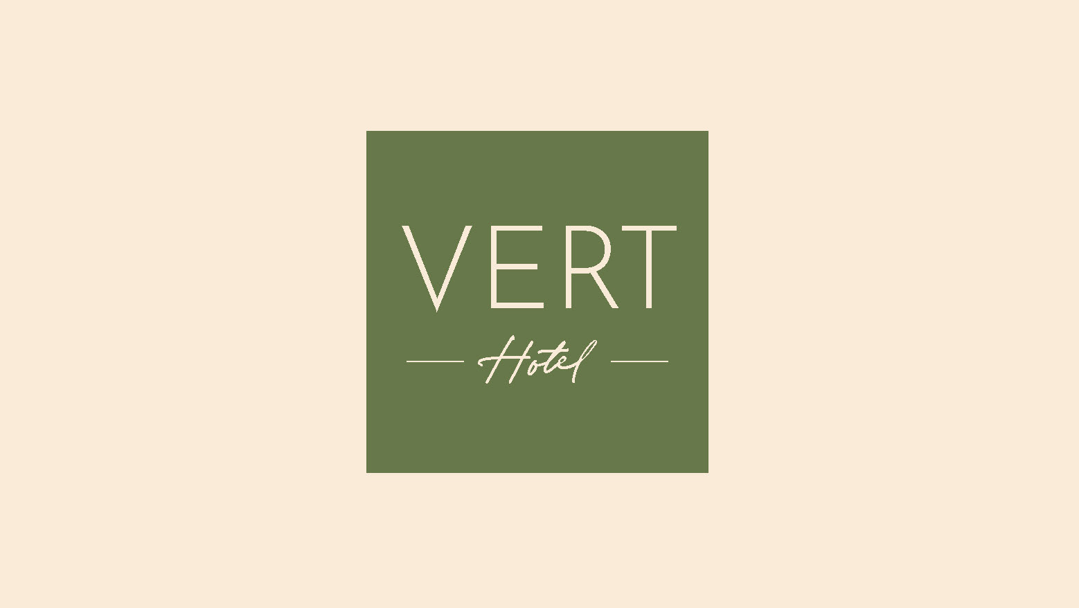 Ben Dor - VERT // Hotel Branding