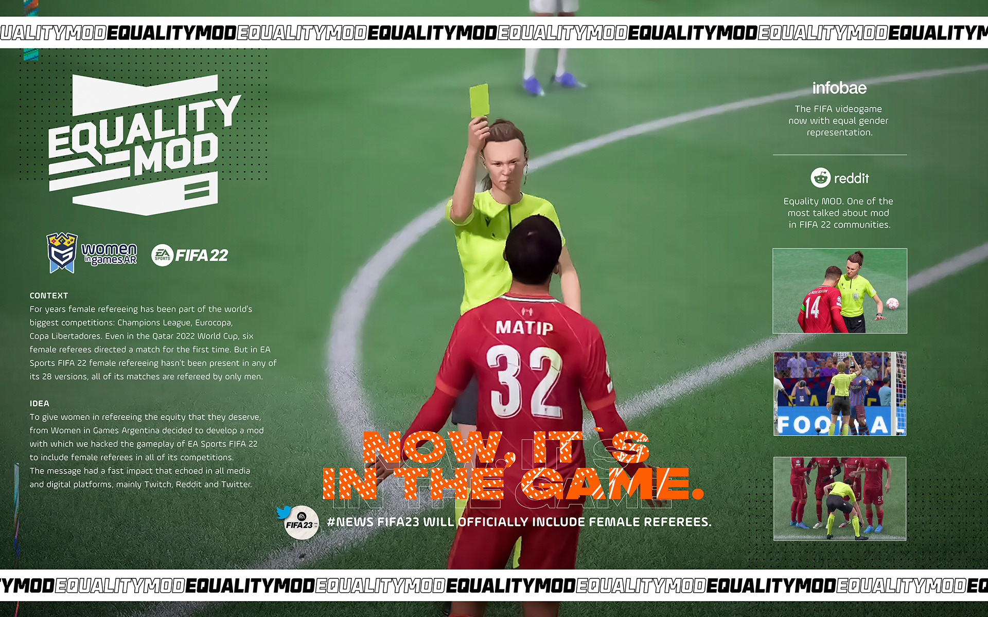 Arnie & Pisco - Women in Games → Equality MOD