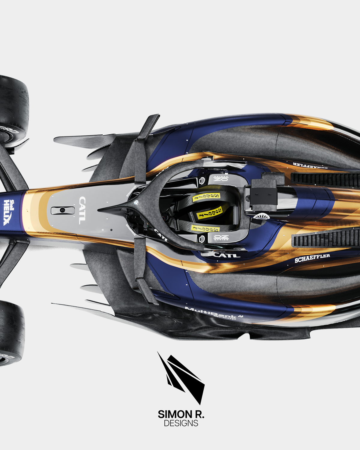 Simon R. Designs - BMW F1 Livery Concept Design