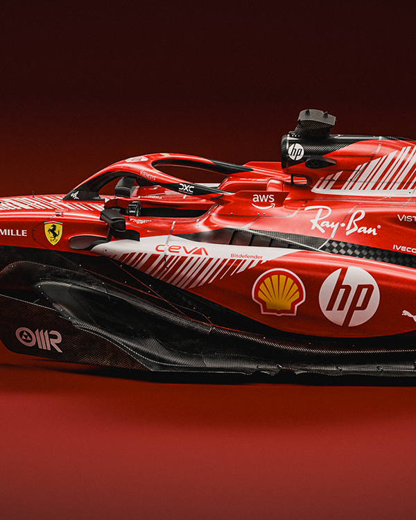 Simon R. Designs - Ferrari 2025 F1 Livery Concept / Scuderia Ferrari HP