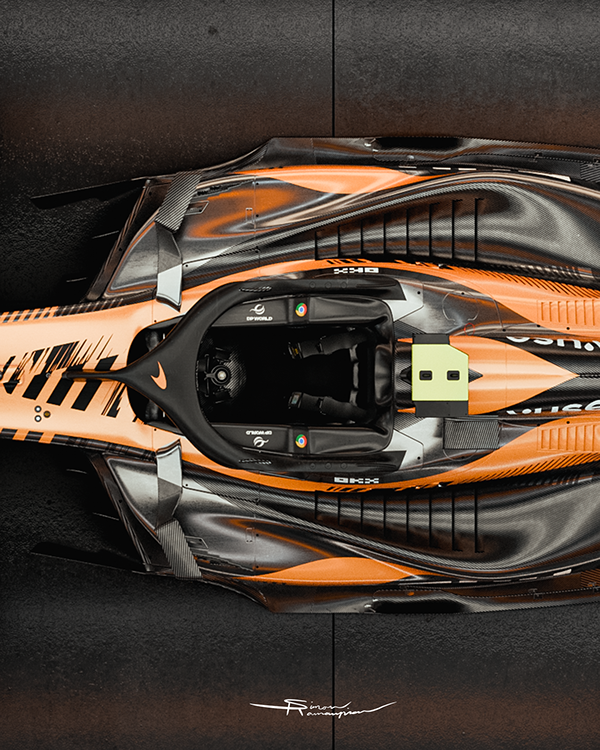 Simon R. Designs - McLaren x Monster F1 Livery Concept