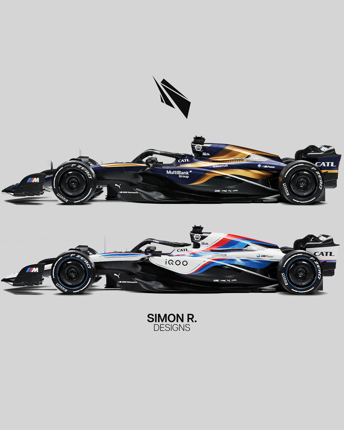 Simon R. Designs - BMW F1 Livery Concept Design