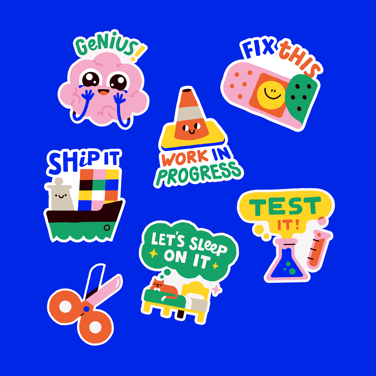 Patswerk - Miro stickers