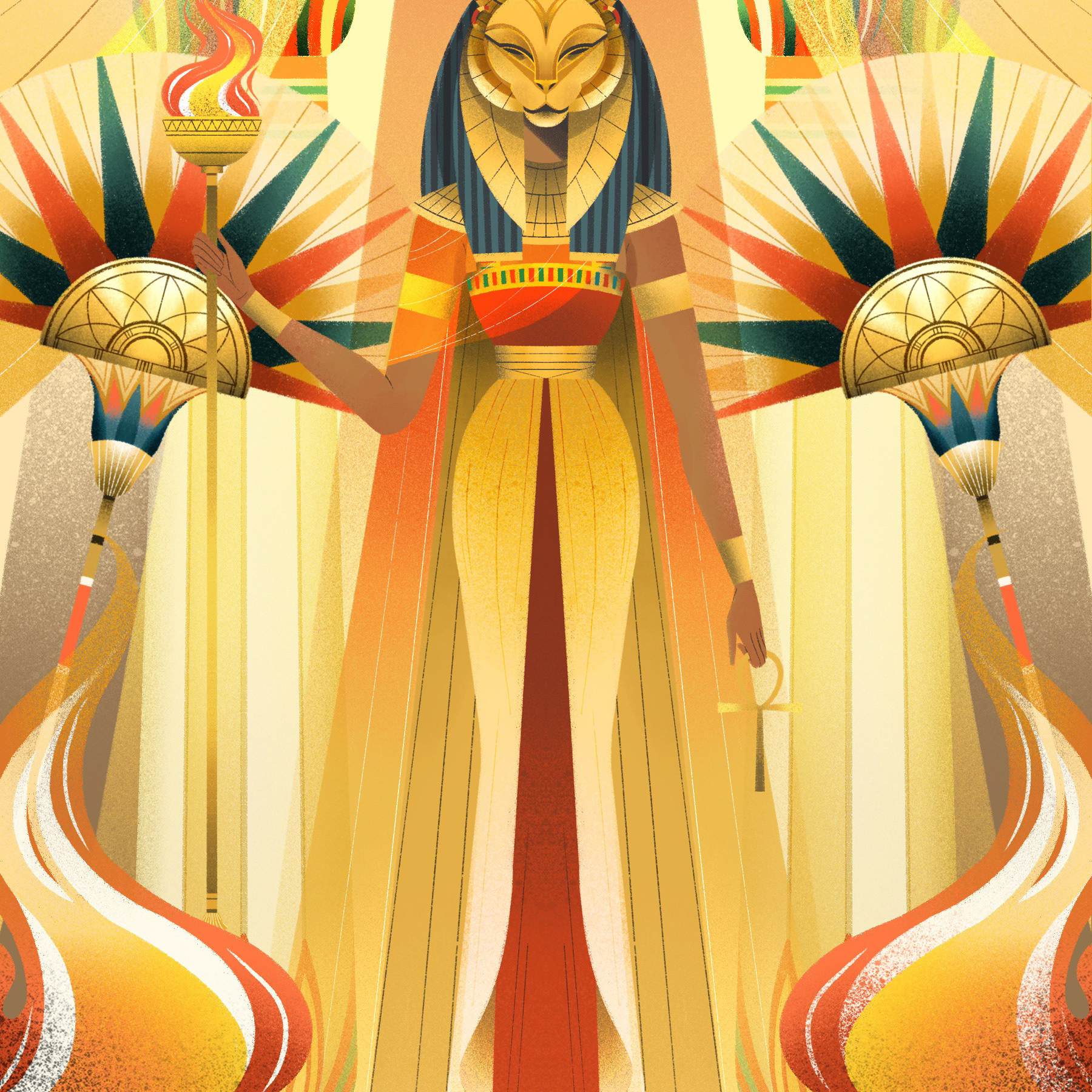 Meel T.'s Illustration - Gods and Goddesses of Ancient Egypt: Egyptian ...