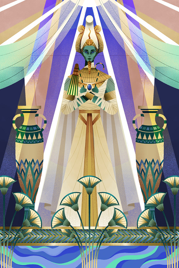 Meel T.'s Illustration - Gods and Goddesses of Ancient Egypt: Egyptian ...