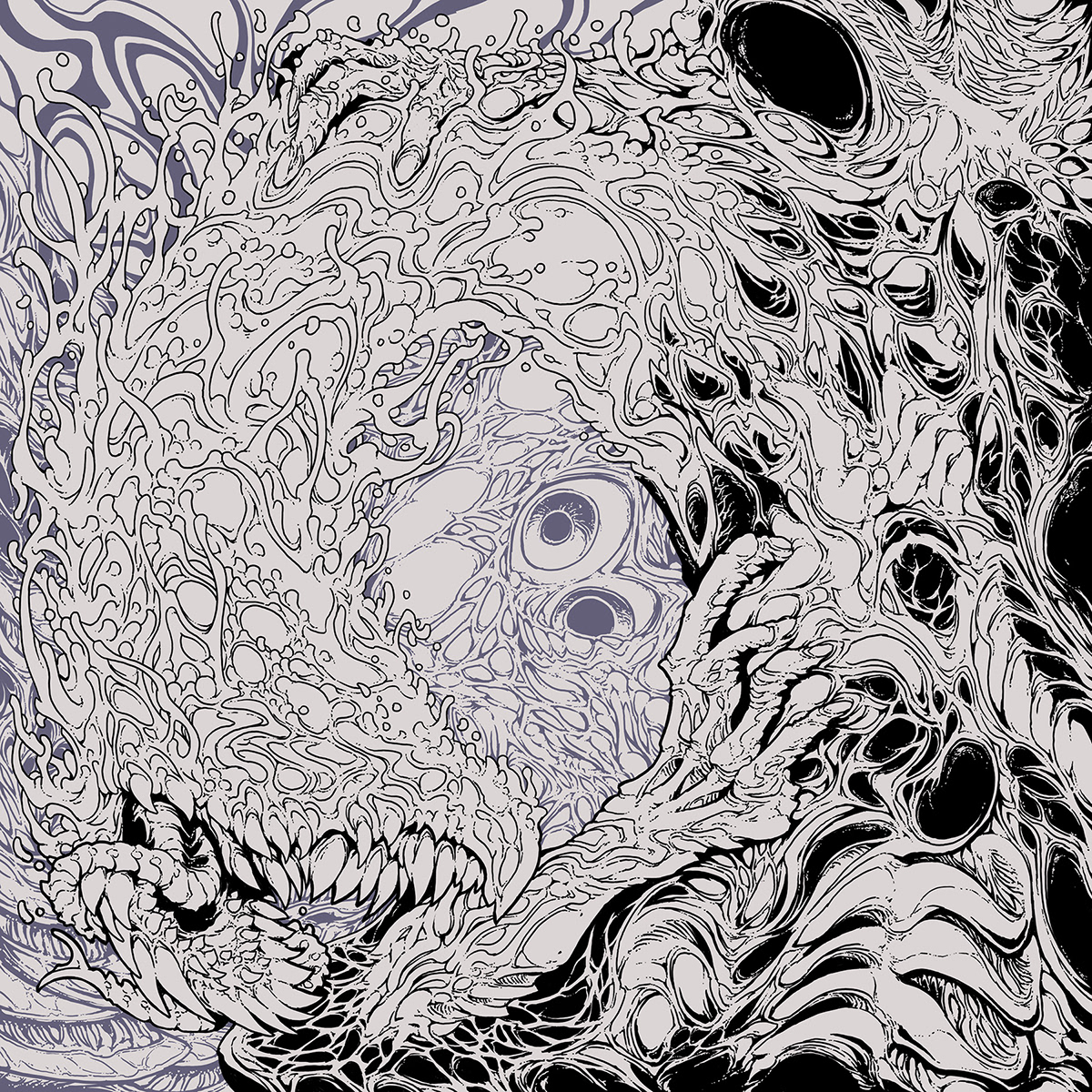 Brock Hofer Art - Ooluu Diluvian Album Cover