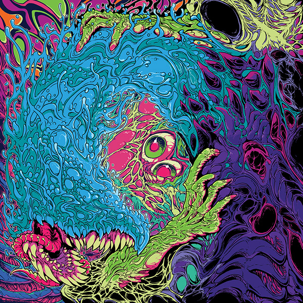 Brock Hofer Art - Ooluu Diluvian Album Cover