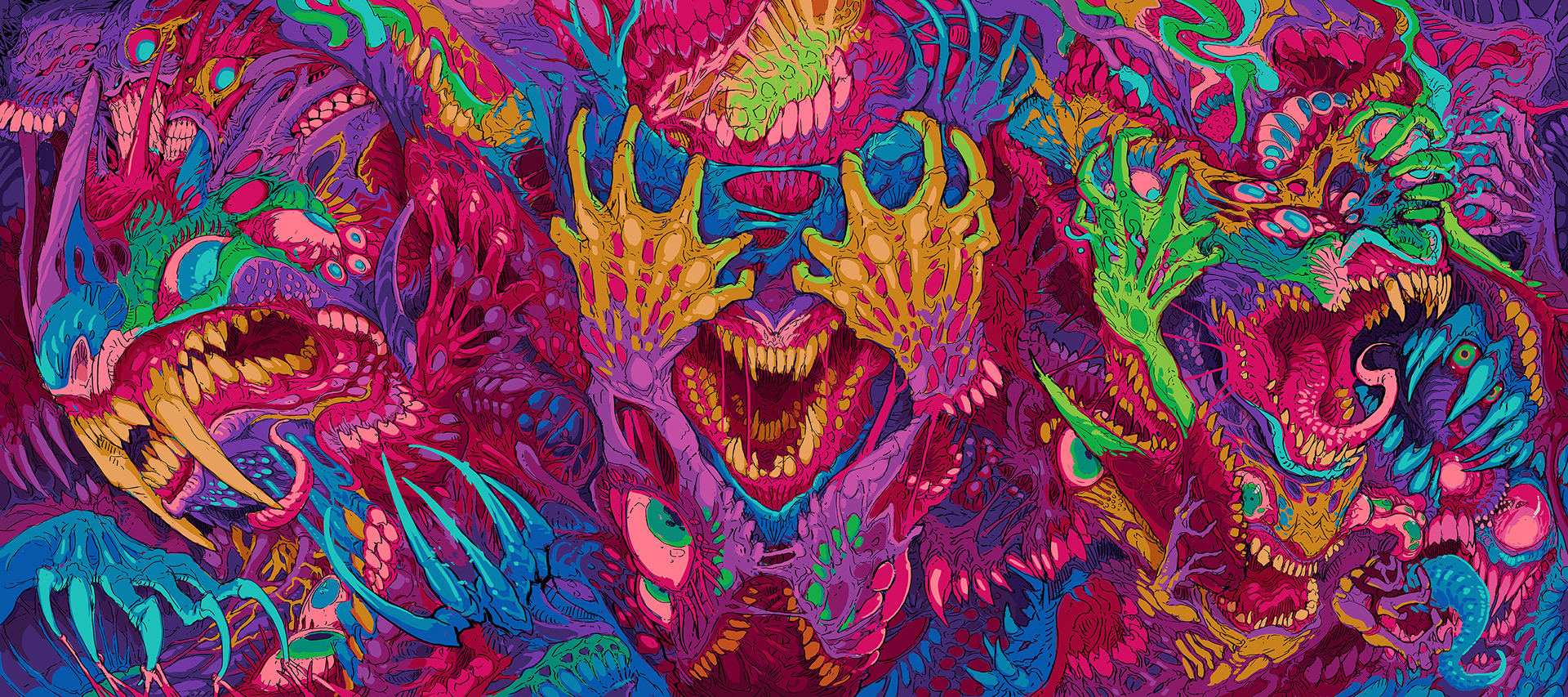 Brock Hofer Art - Hyperbeast Triptych