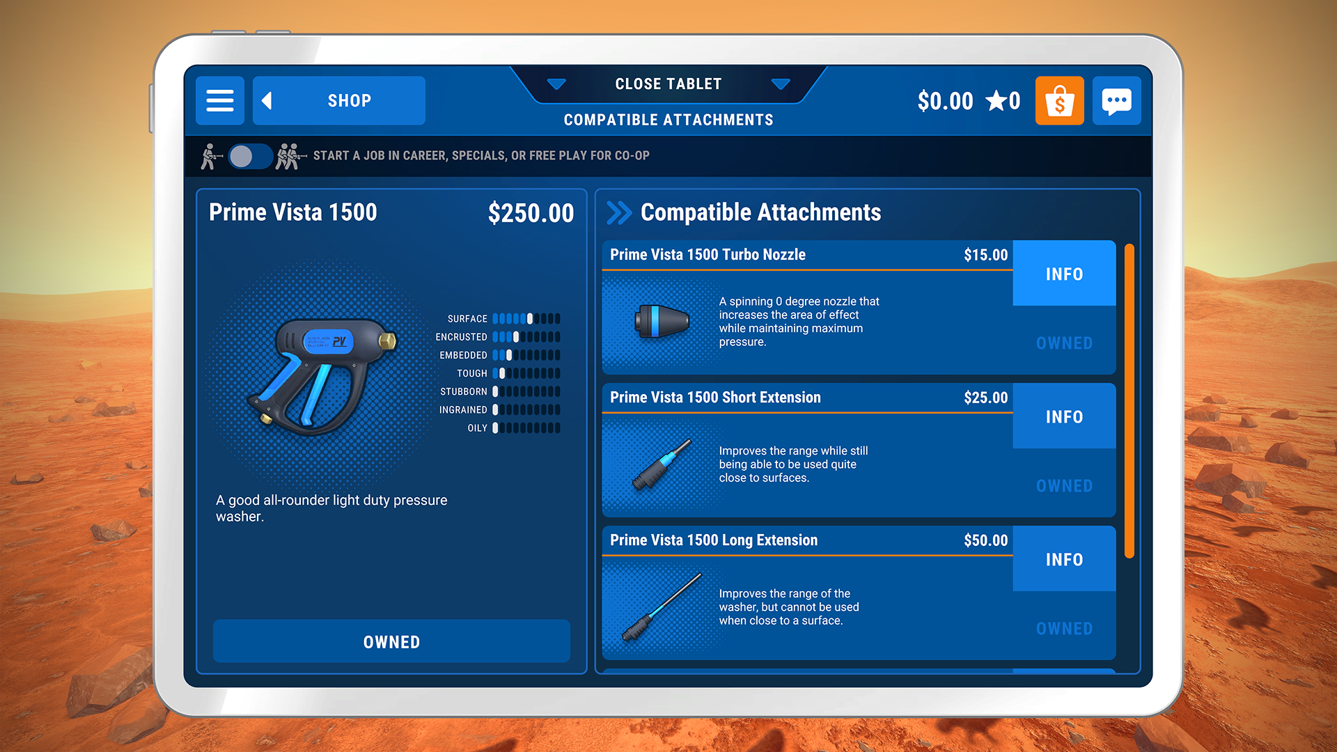 Paul Simpson: Game and UI Artist portfolio - PowerWash Simulator