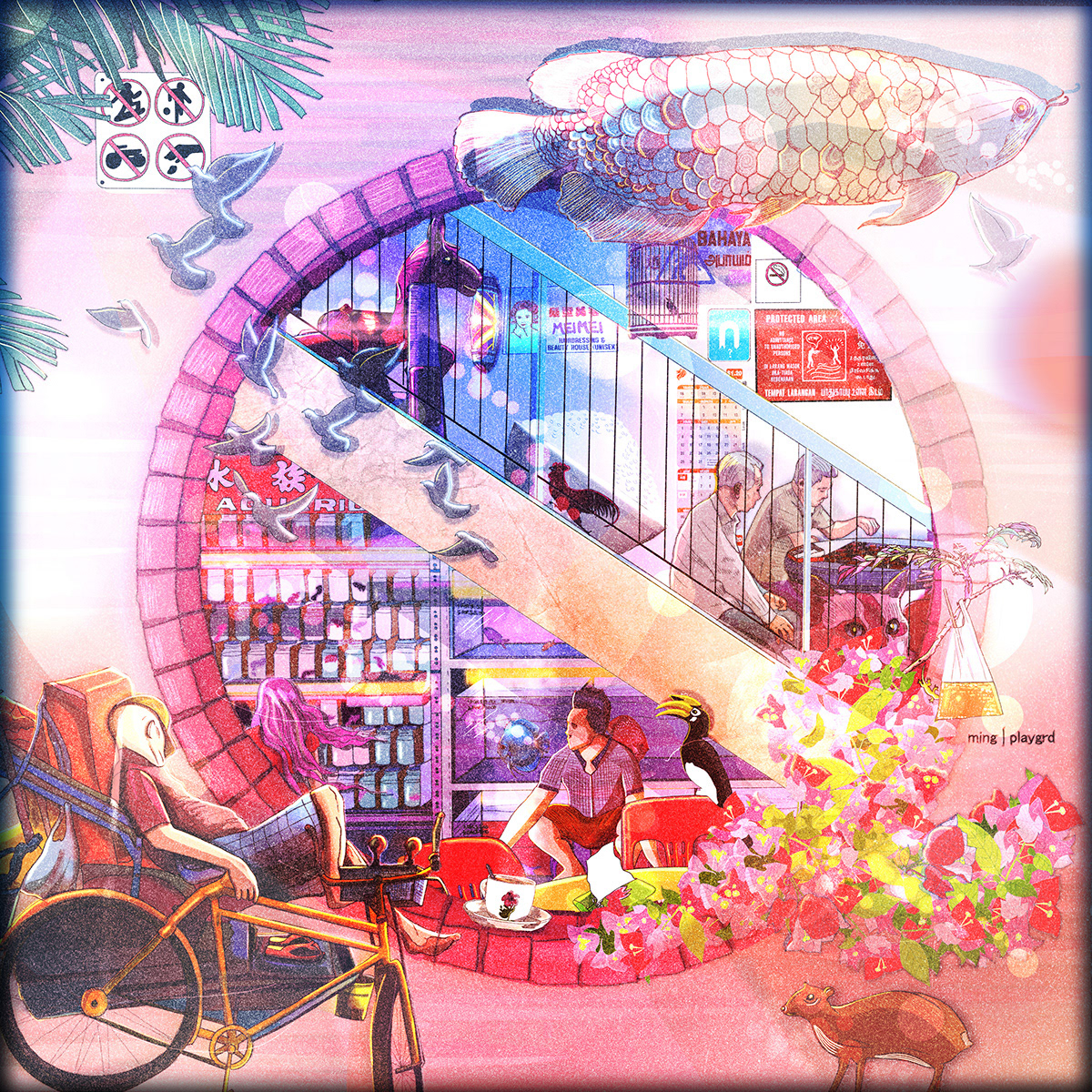 artworks, illustrations and visualisations | playgrd // ming // gary ang