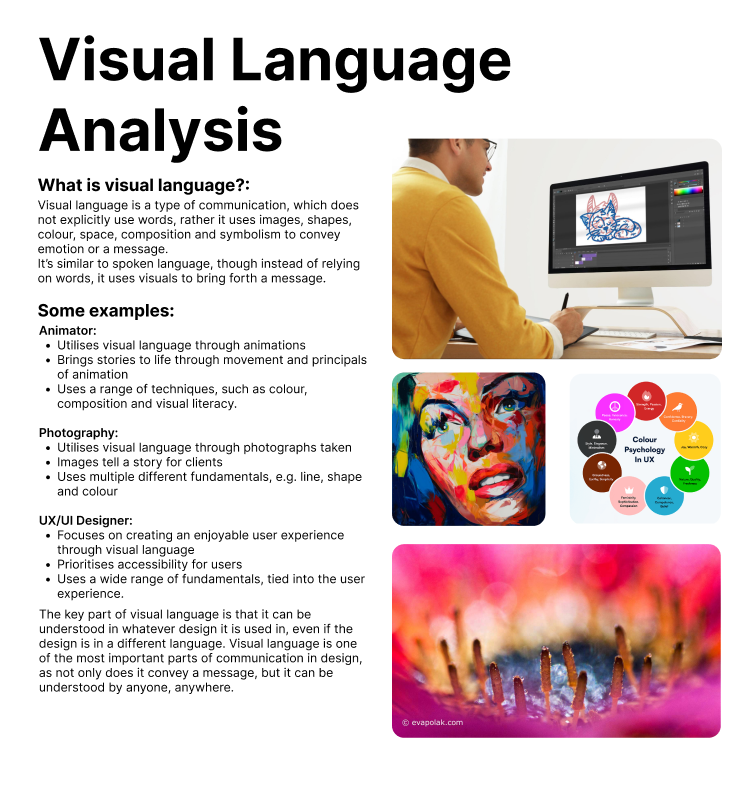Venuz Henry - Task 12 - Visual Language