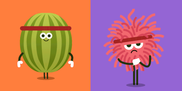 Mauro Gatti House of Fun - Google Doodle Fruit Games