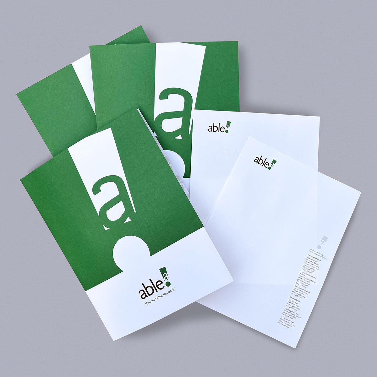 Many Hats Design - Kevin McGroarty - National Able Identity