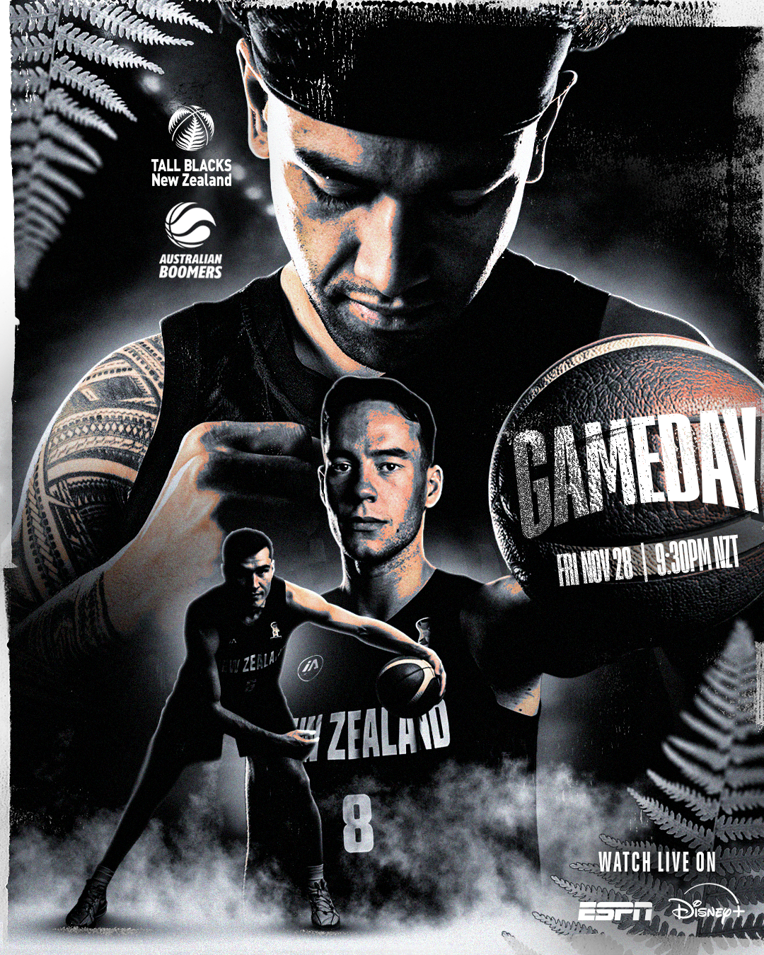 Eru Tu - TALL BLACKS 2025 | Freelance WORK