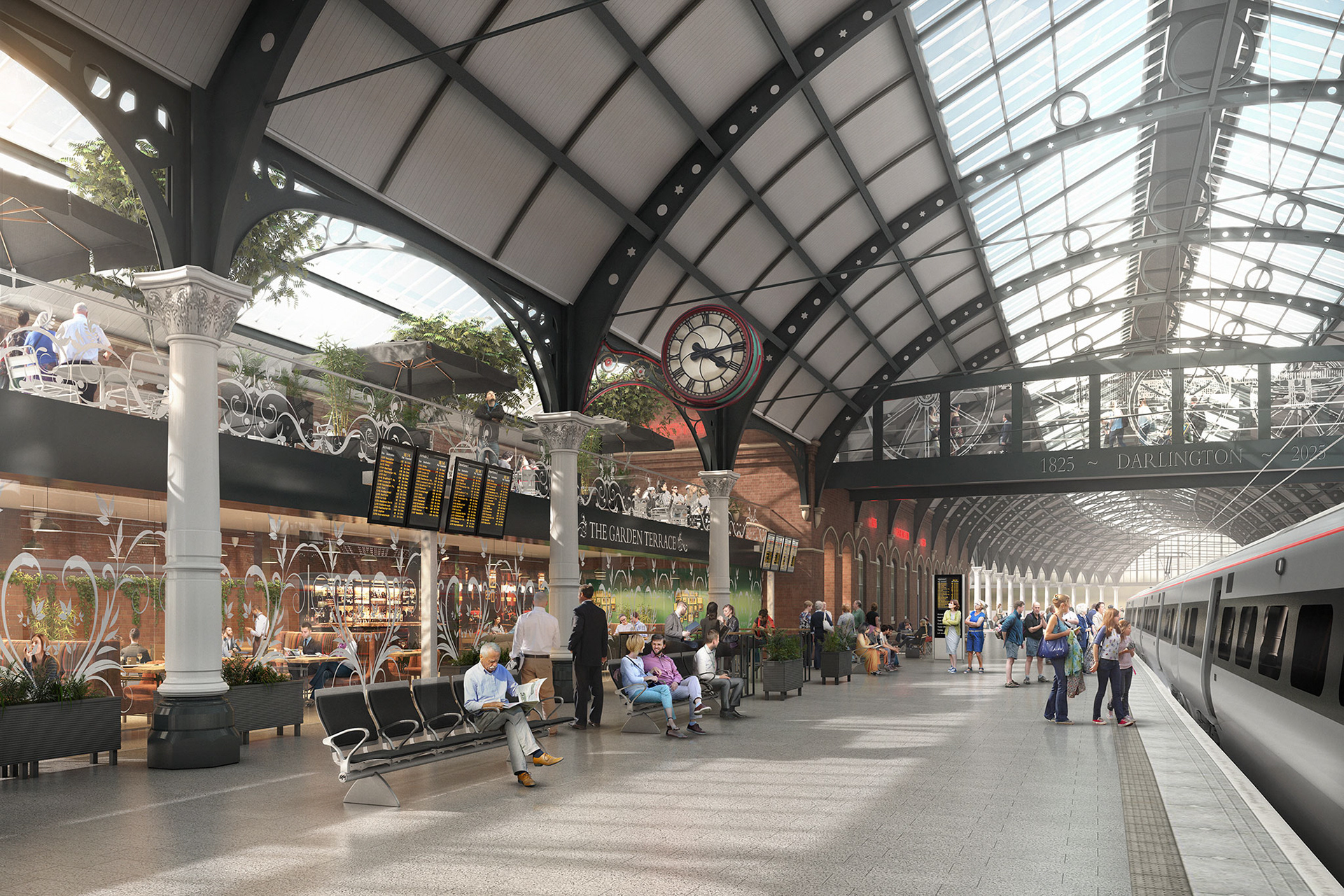 EYELEVEL Creative Design Visualisation - Railway Station Redevelopment EYELEVEL Creative Design Visualisation - Railway Station Redevelopment