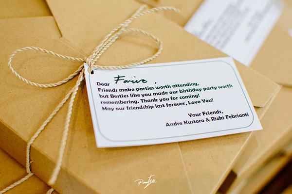 Rdtya Creative Journey - Birthday Andre & Febry