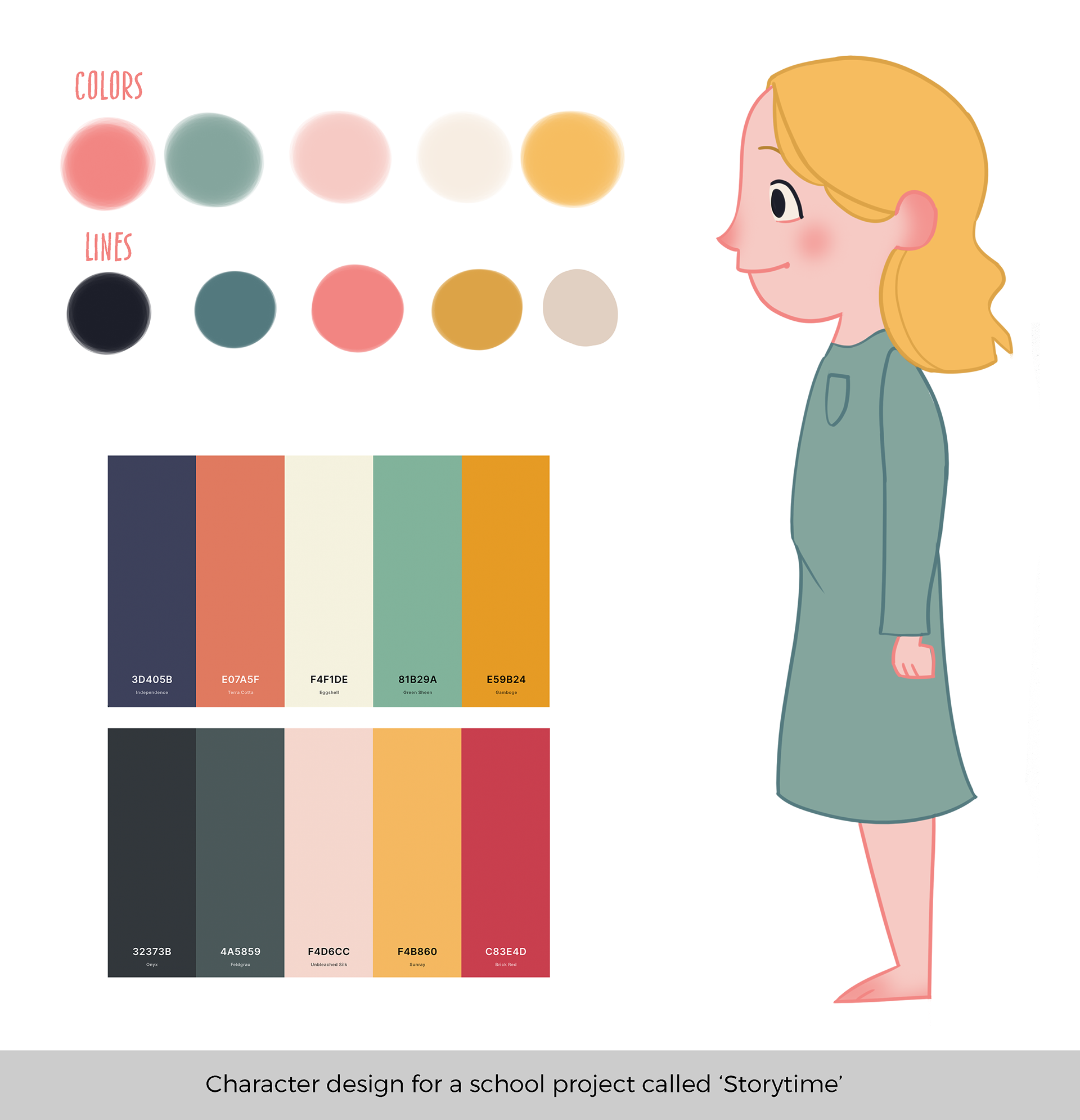 Clara Dess - CHARACTER DESIGN