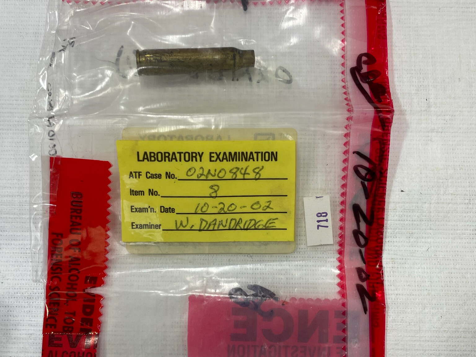 Beltway Snipers - Cartridge Casing