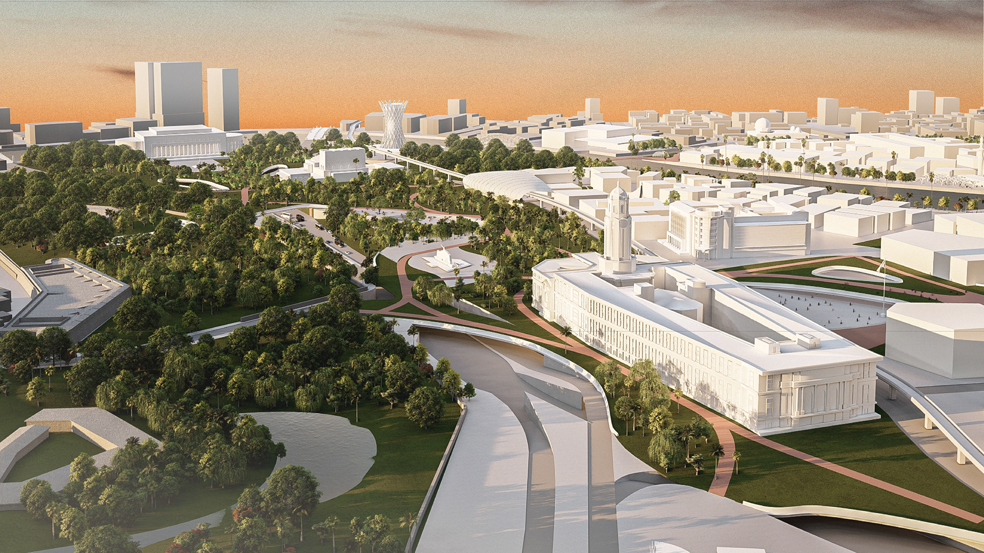 Lance Sy - Radial City: A Reimagined Manila City Hall Area