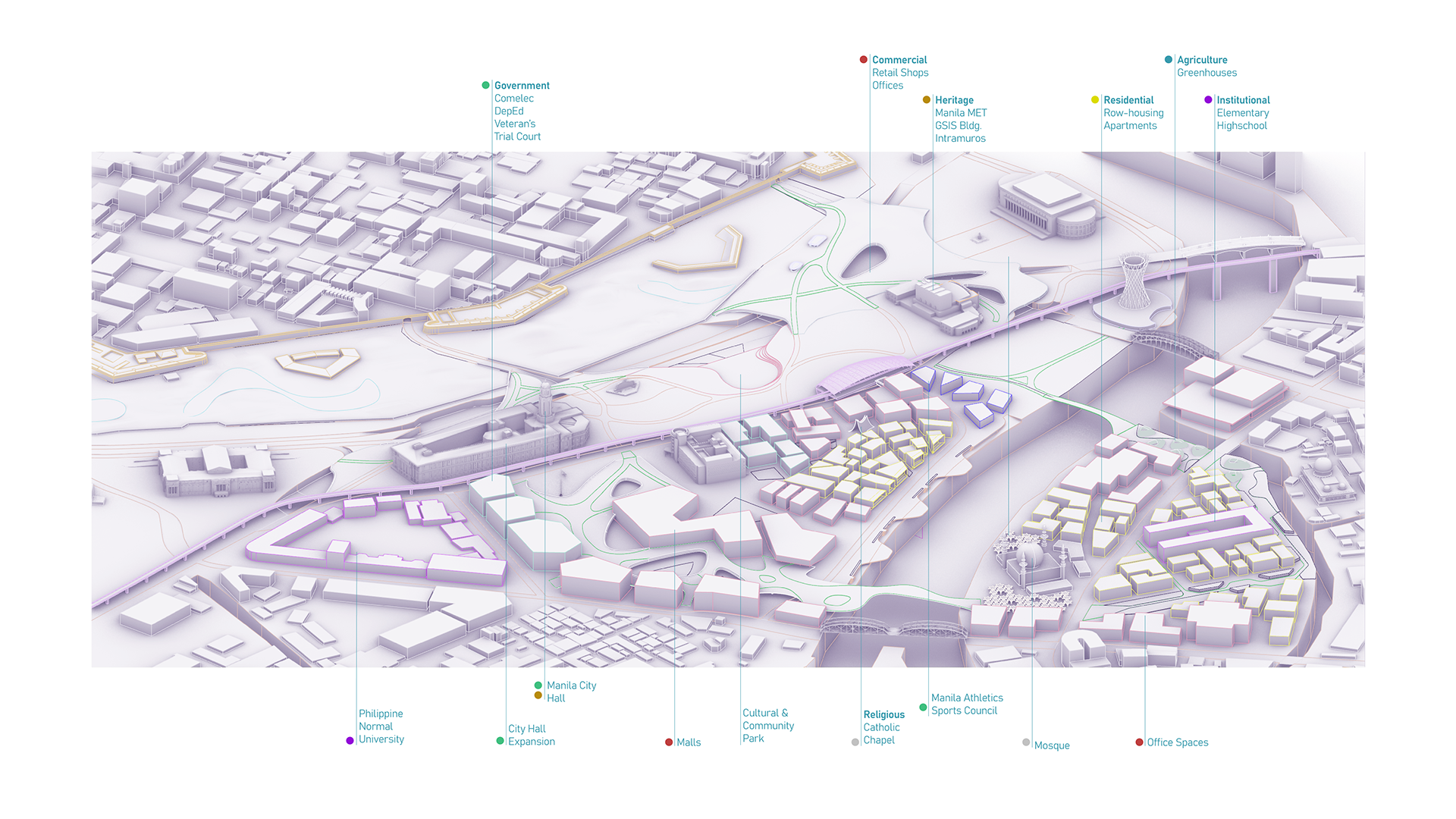 Lance Sy - Radial City: A Reimagined Manila City Hall Area