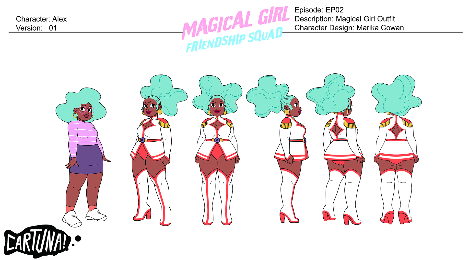 Marika Cowan Magical Girl Friendship Squad