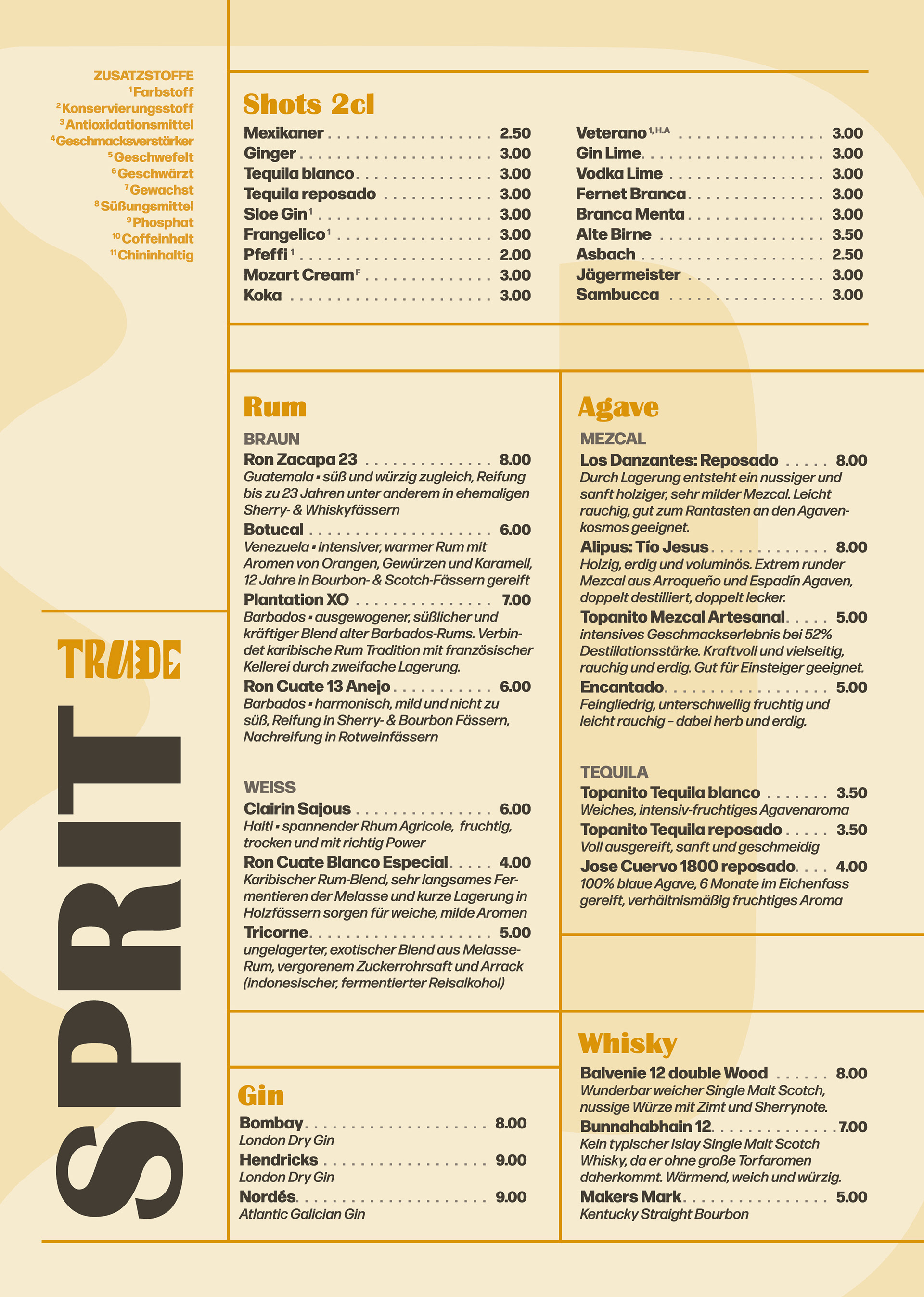 Trude Stuttgart - Drinks