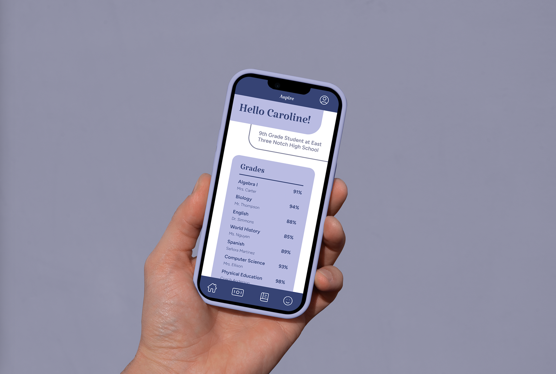 AK Hammett Portfolio - App Design