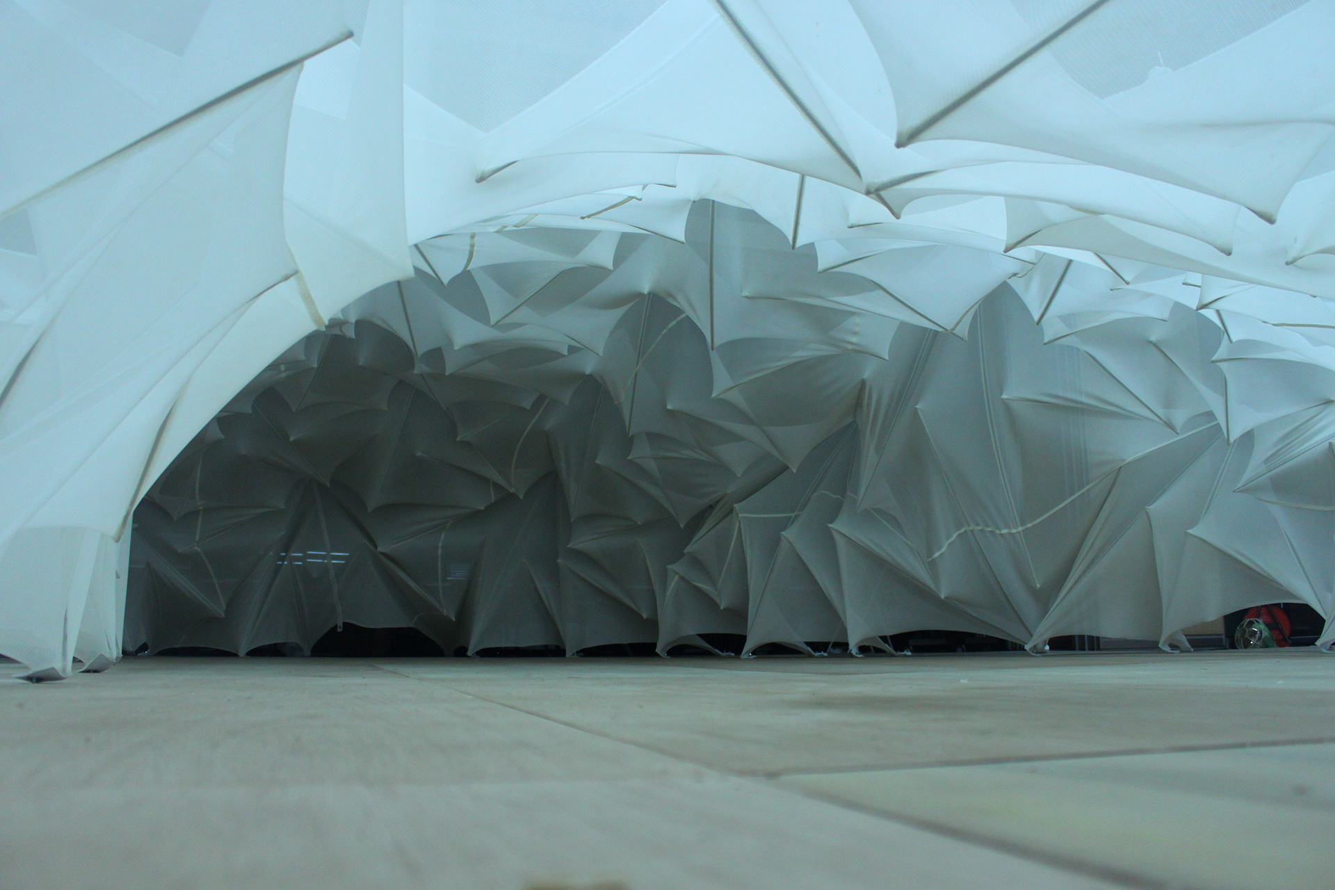 下田悠太 | Yuta Shimoda - Freeform membrane tensegrity