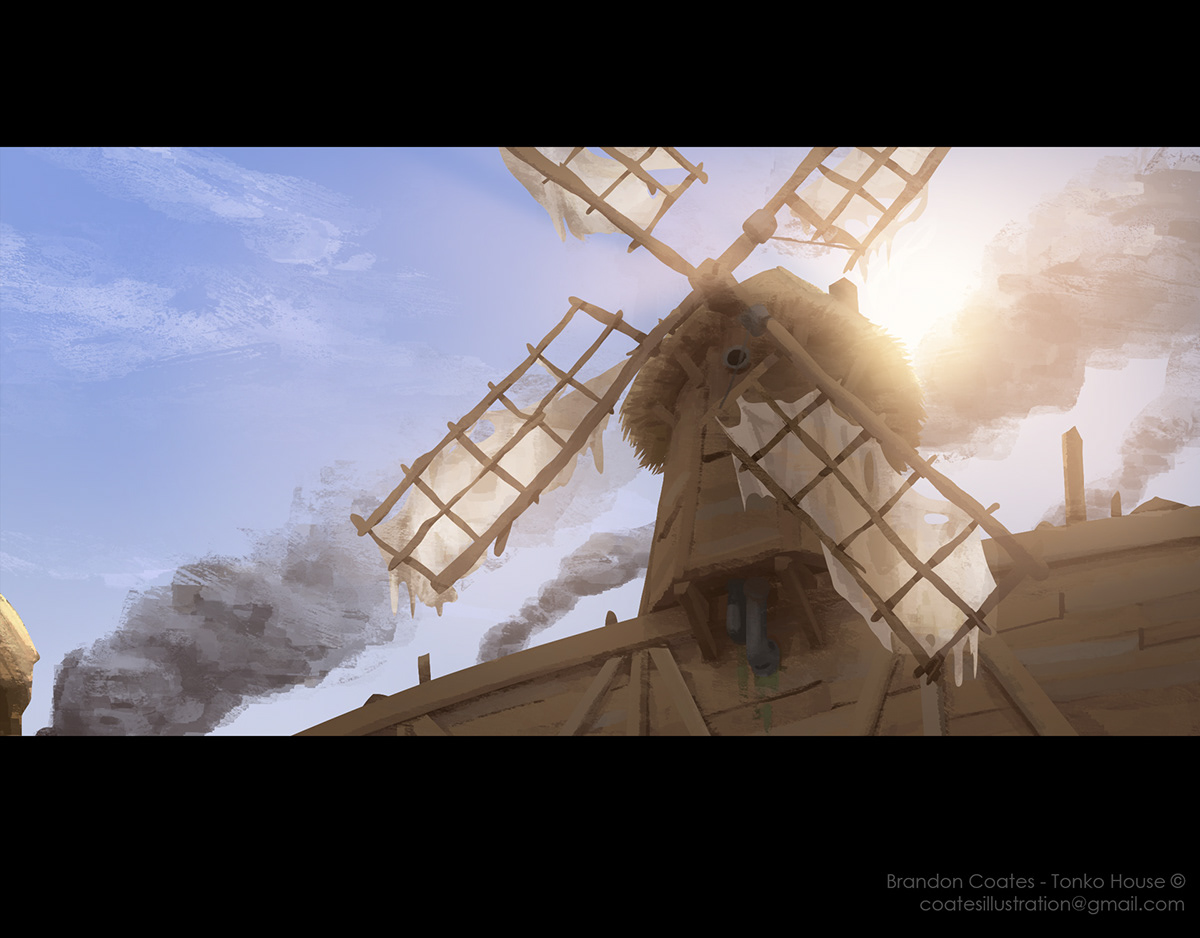 Brandon Coates Illustration - Pixar and Tonko House