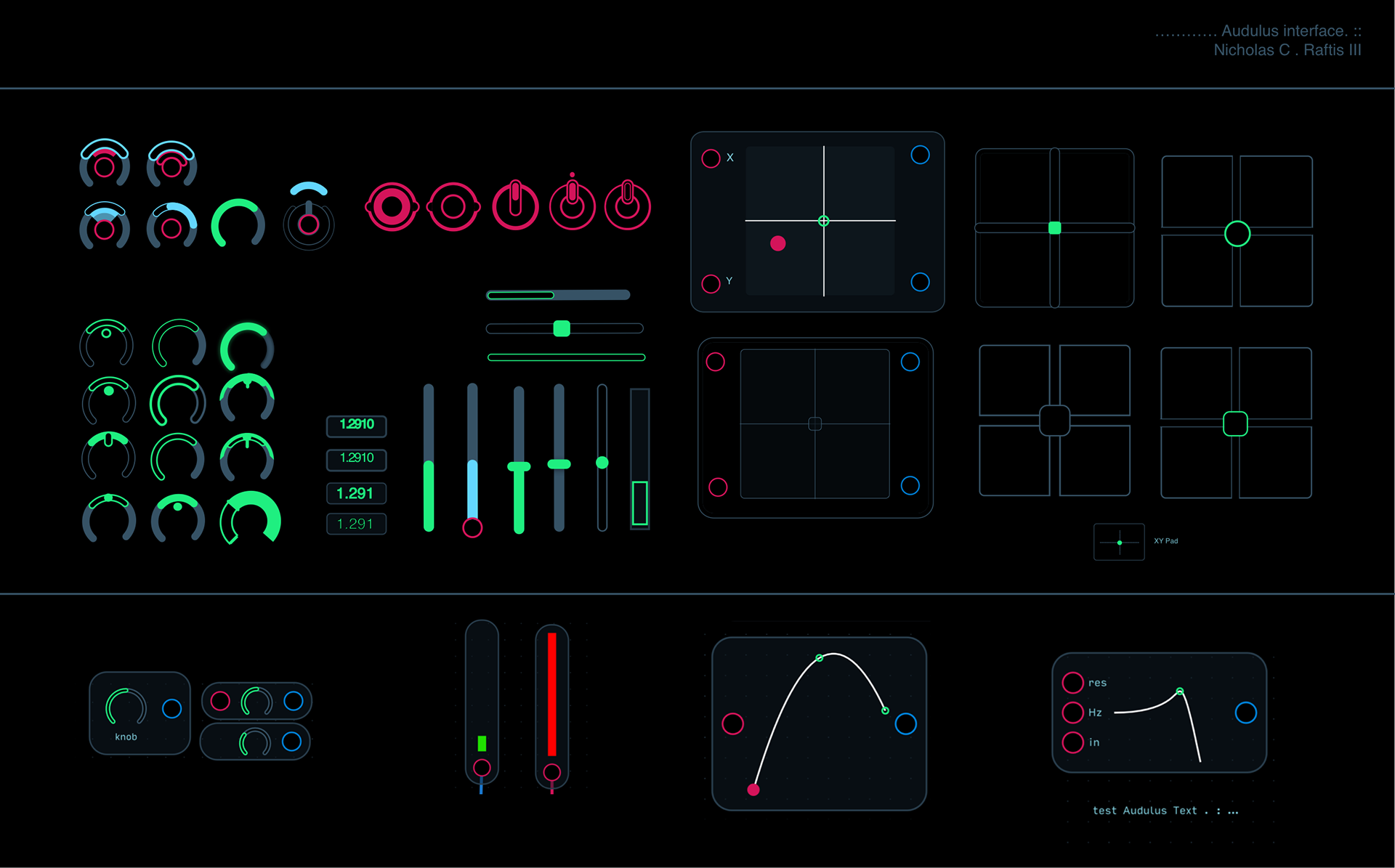 Nicholas C Raftis Iii Digital Animator Sound Designer Programmer Audulus 3 Ios Logo 