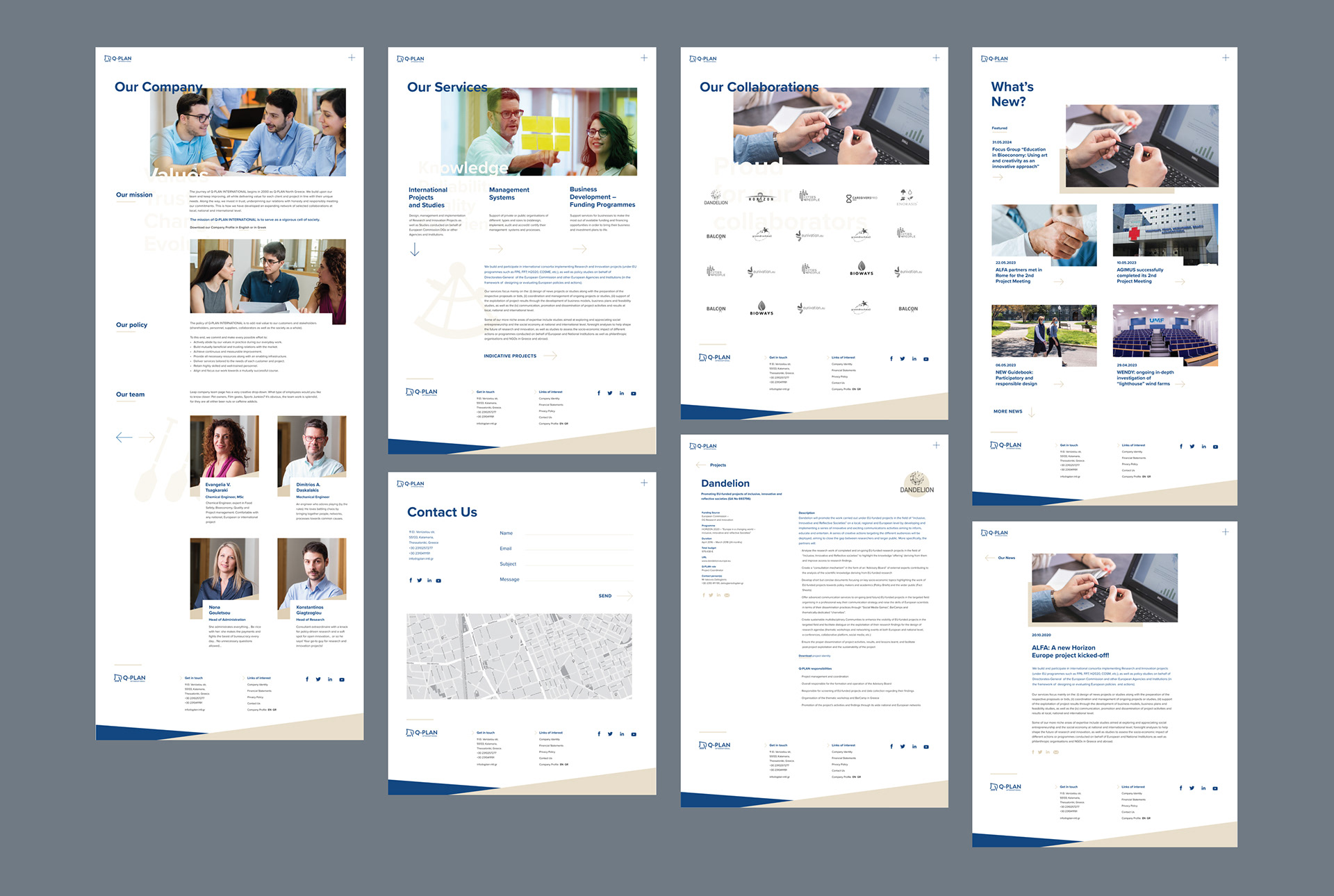 Studio Banjo | Graphic Design & Art Direction - Q-Plan International