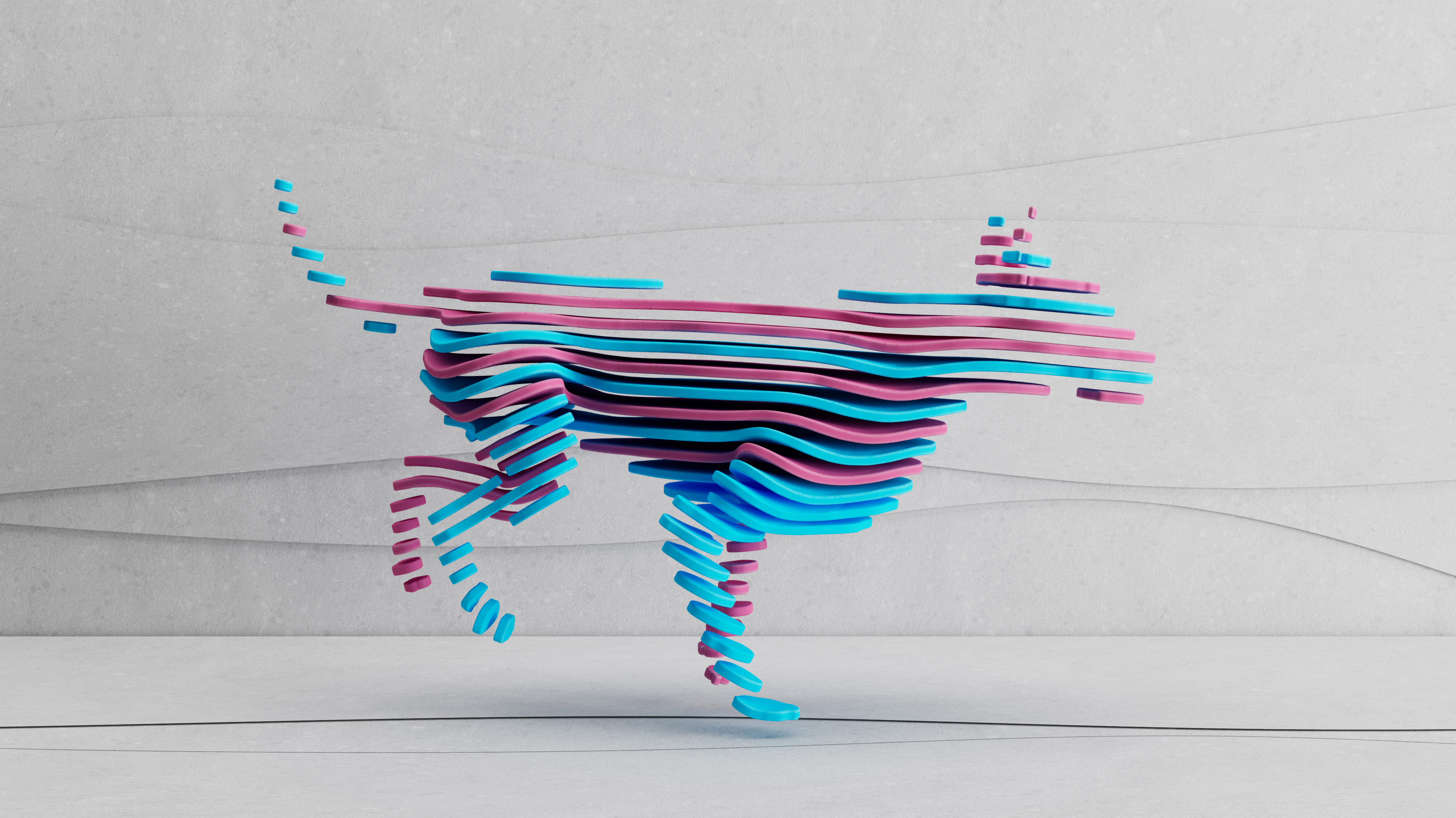 Ryan Caughey 3D Design + Animation - Experimental Dog Renders
