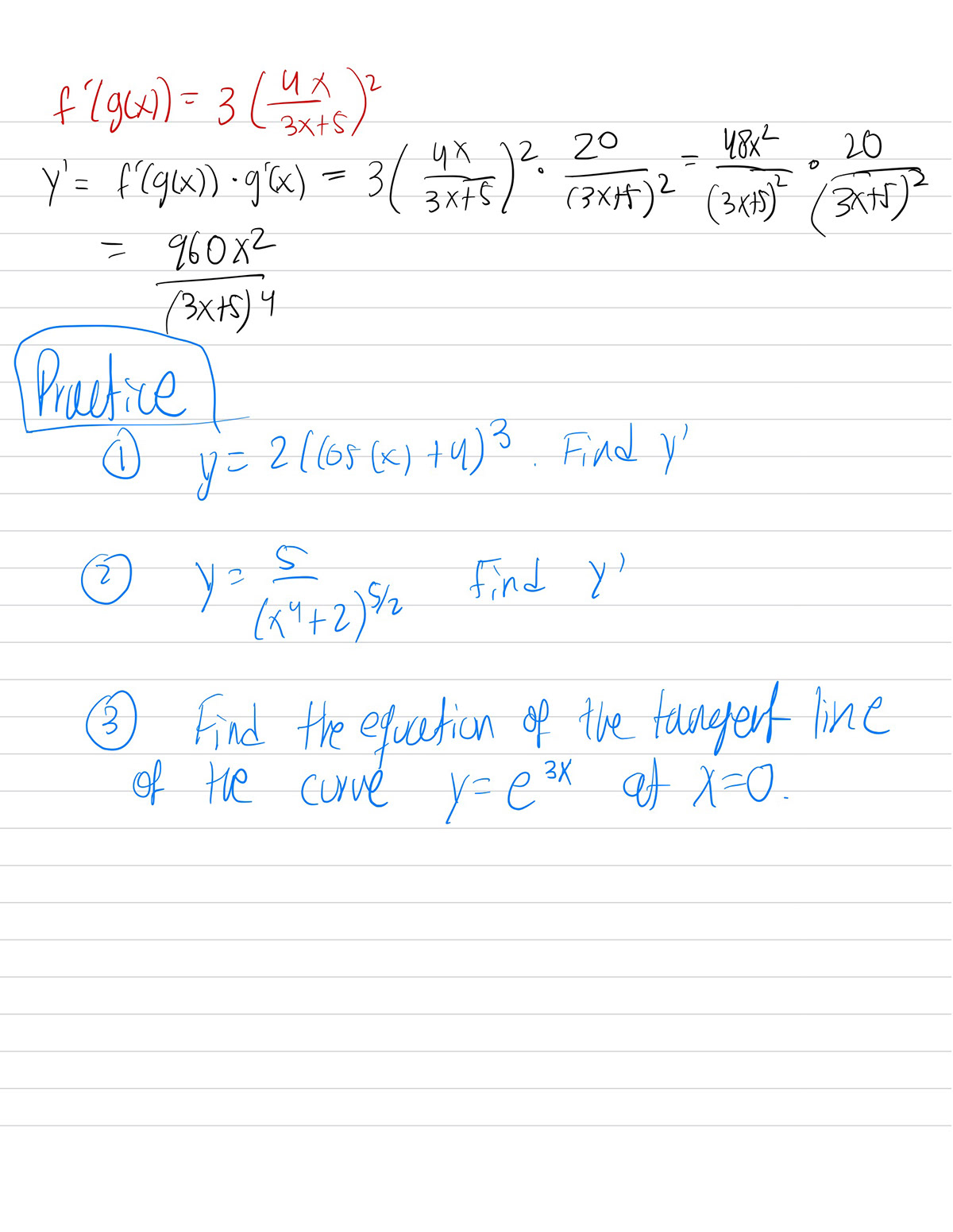 Rafael Ceja Ayala Lesson10 The Chain Rule
