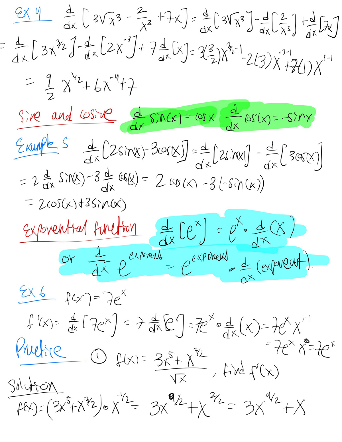 Rafael Ceja Ayala - Lesson6-Basic Rules of Differentiation