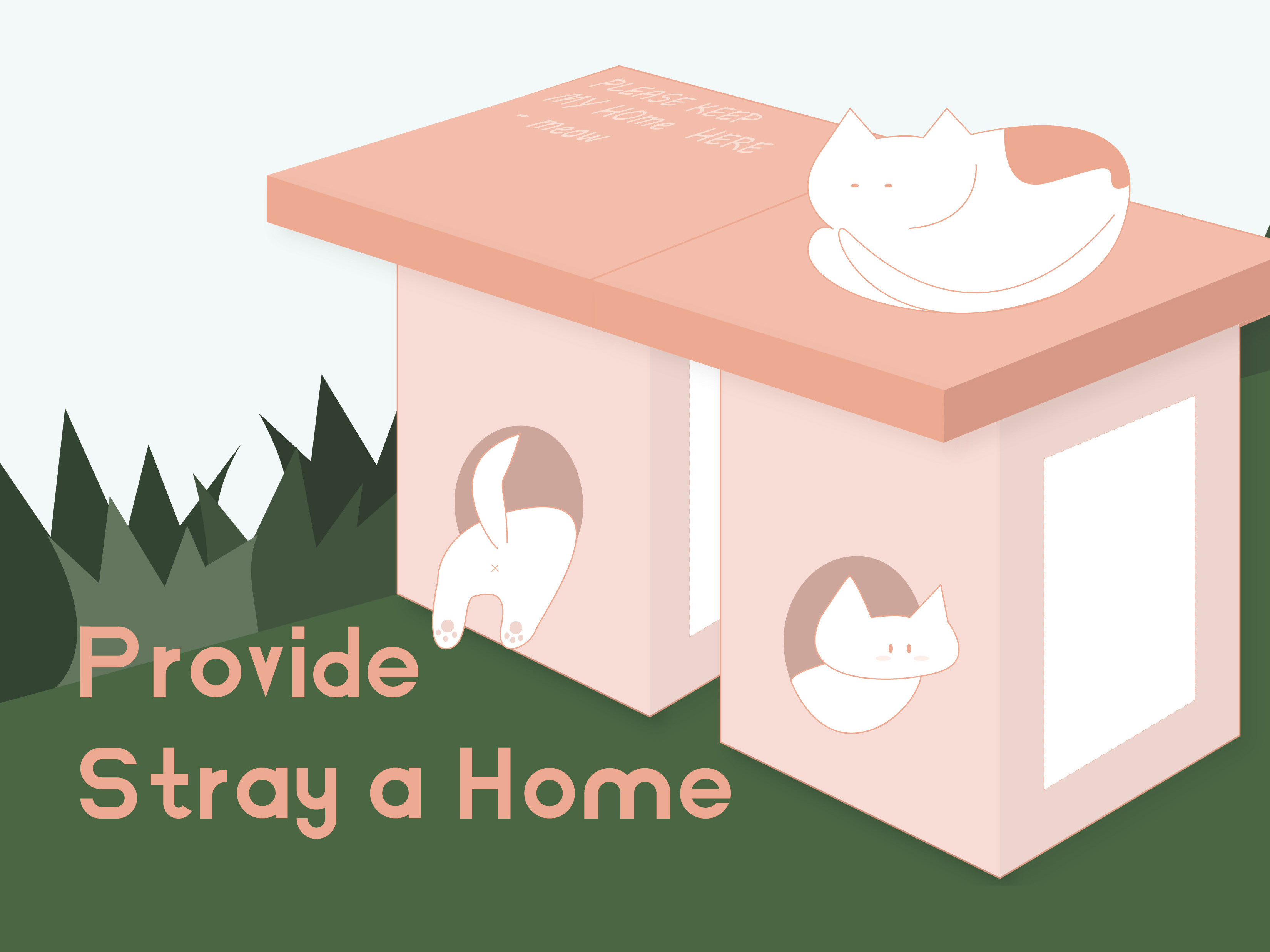 Xiwen Hu - Stray Cat House Project