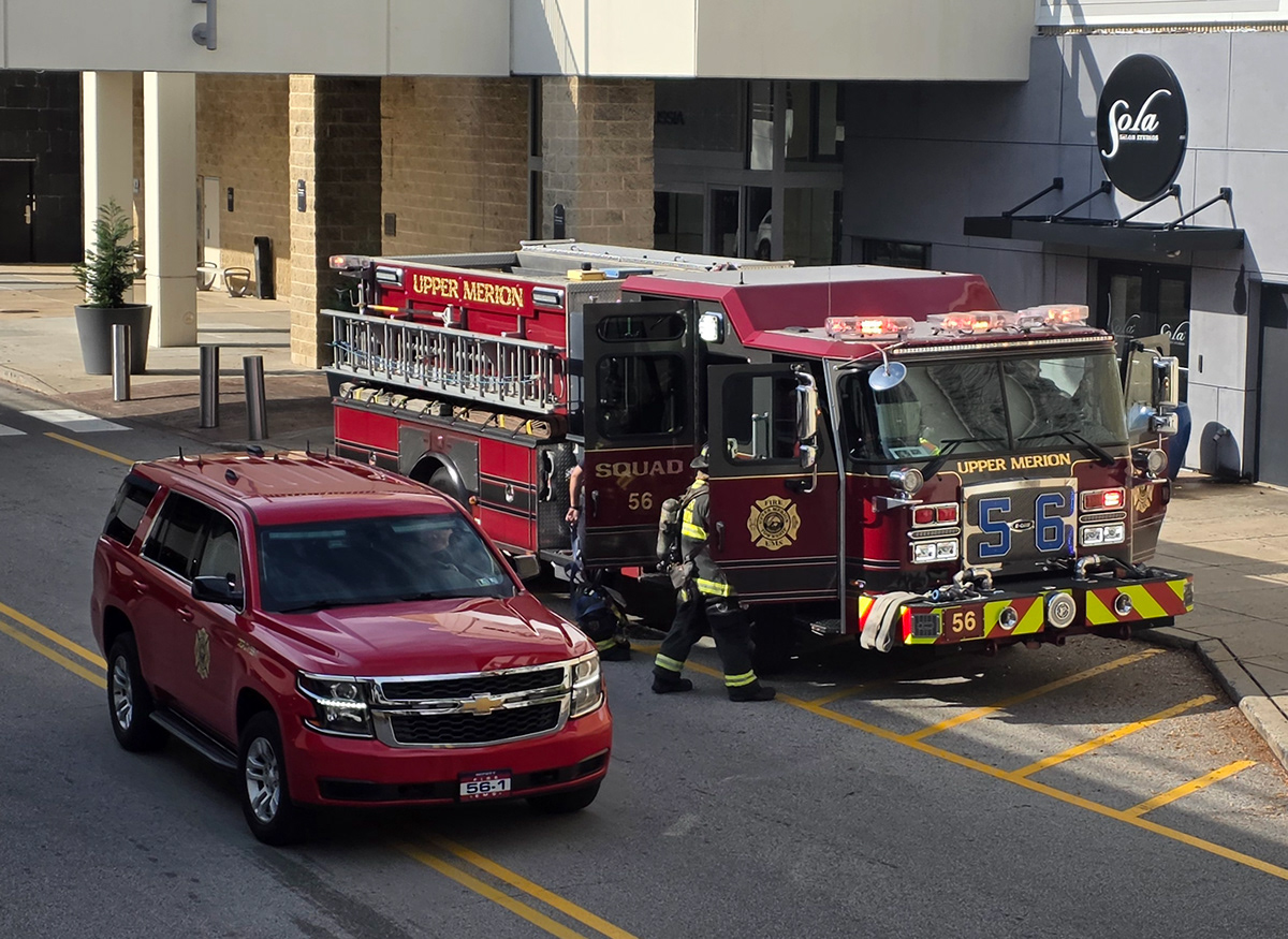 Apparatus By Lvltc97 - (56 Upper Merion) Building Fire - November 20, 2025