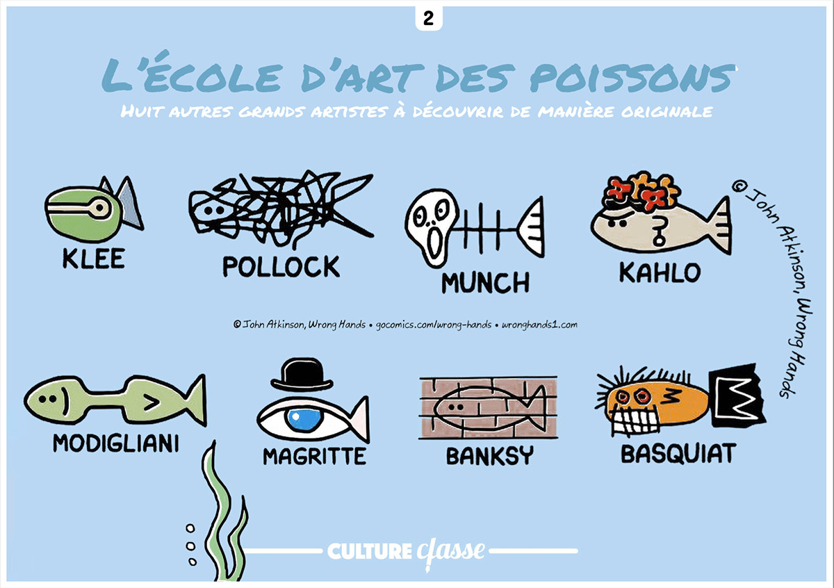 Culture Classe - L'école d'art des poissons