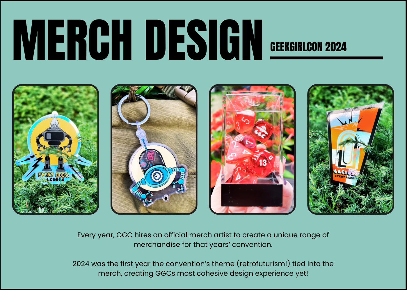 Harper Woods - Convention Merch Design