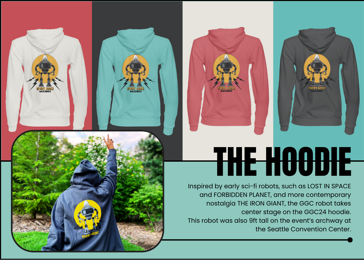 Harper Woods - Convention Merch Design