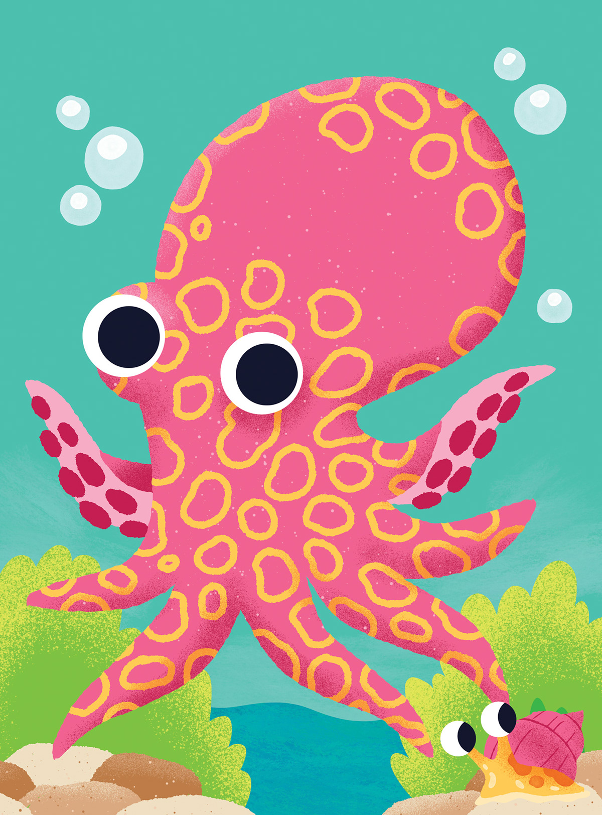 Mel Matthews Illustration - Baby Sea Creatures