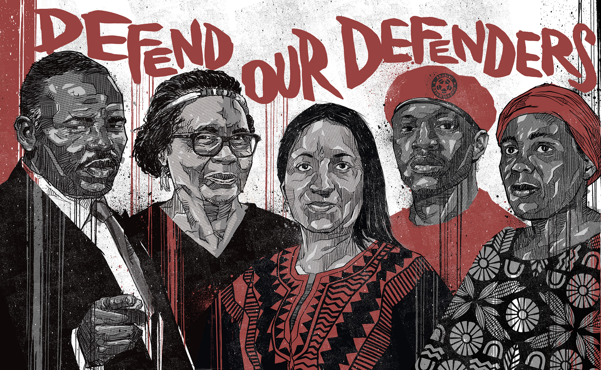 sindiso nyoni - Defend the Defenders Posters