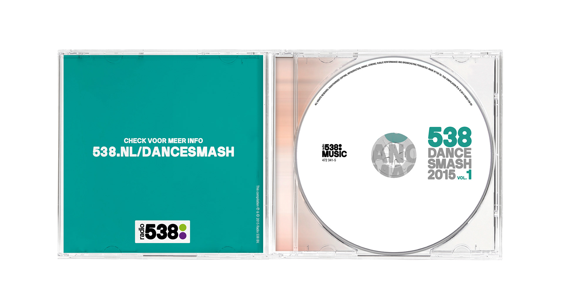 Le Studio | Creative Services / Art Direction - 538 Dance Smash 2015 series