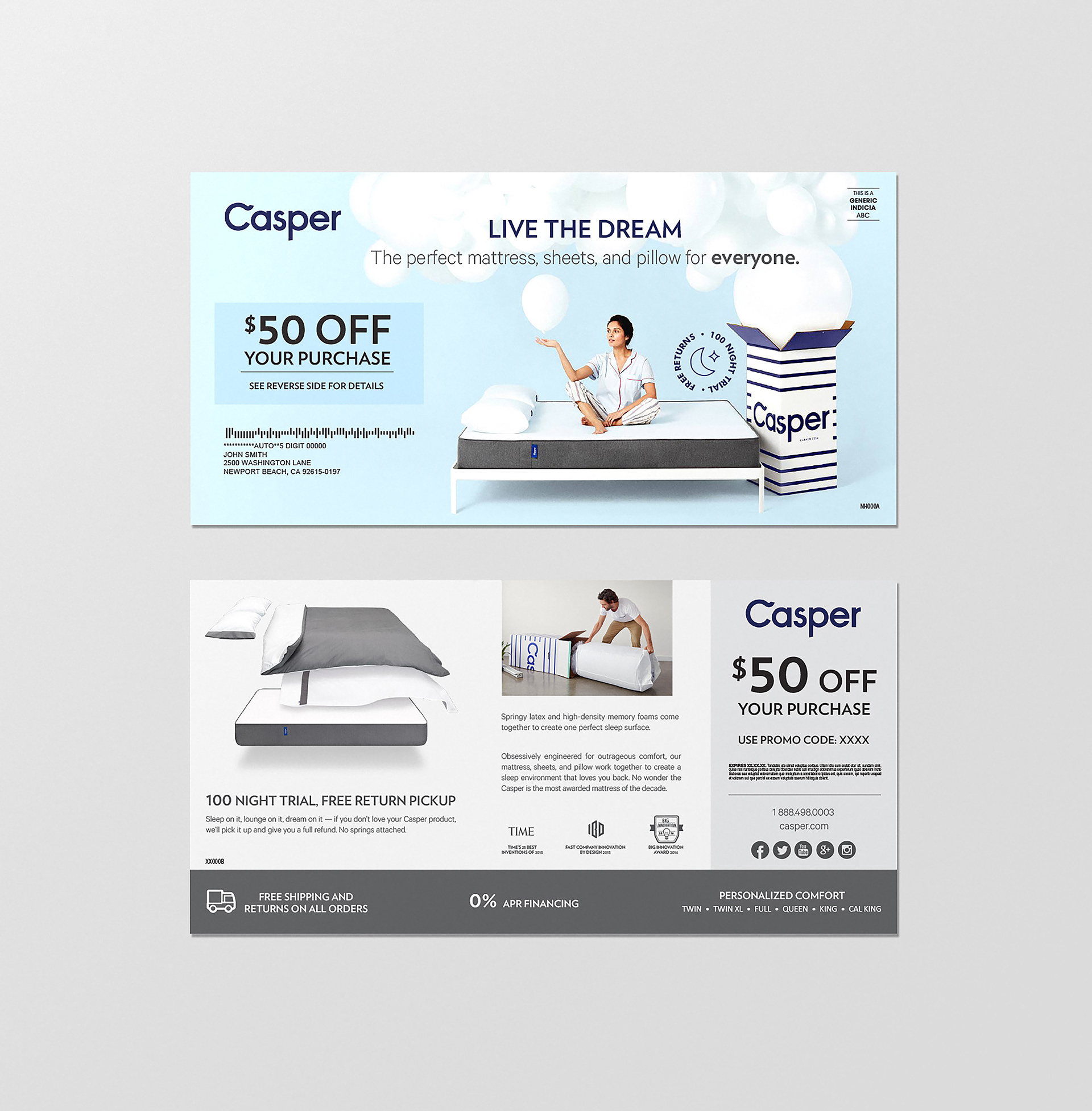 Adrienne Lee - Direct Mail Campaigns