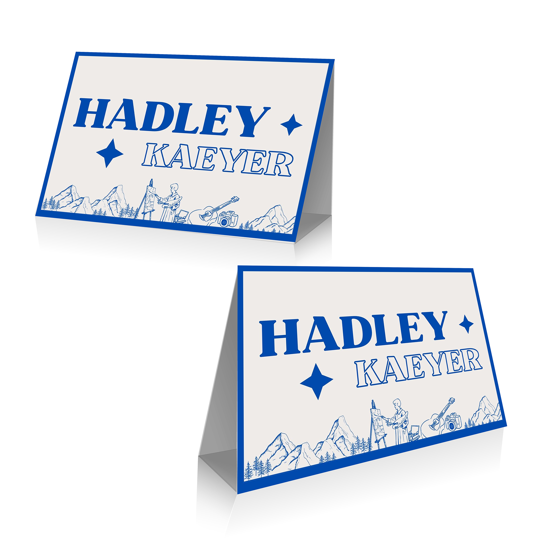 Hadley Kaeyer - Name Tag Process