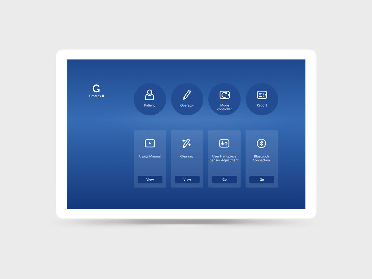 WIZCON :: 산업디자인전문회사 :: 위즈콘 - 헤어임플란트 의료기기 GUI