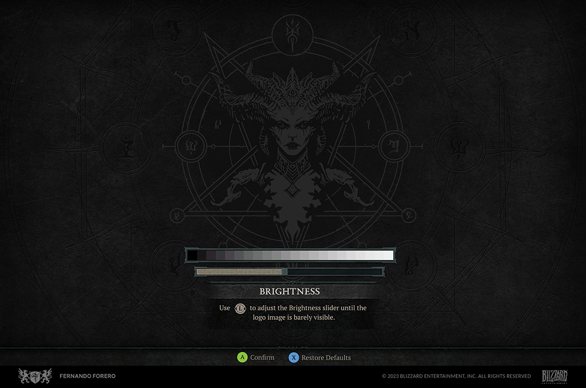 Fernando Forero - DIABLO IV: USER INTERFACE ART
