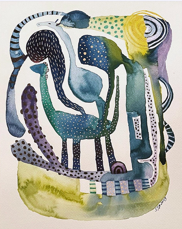 Sarah Barry - Watercolor
