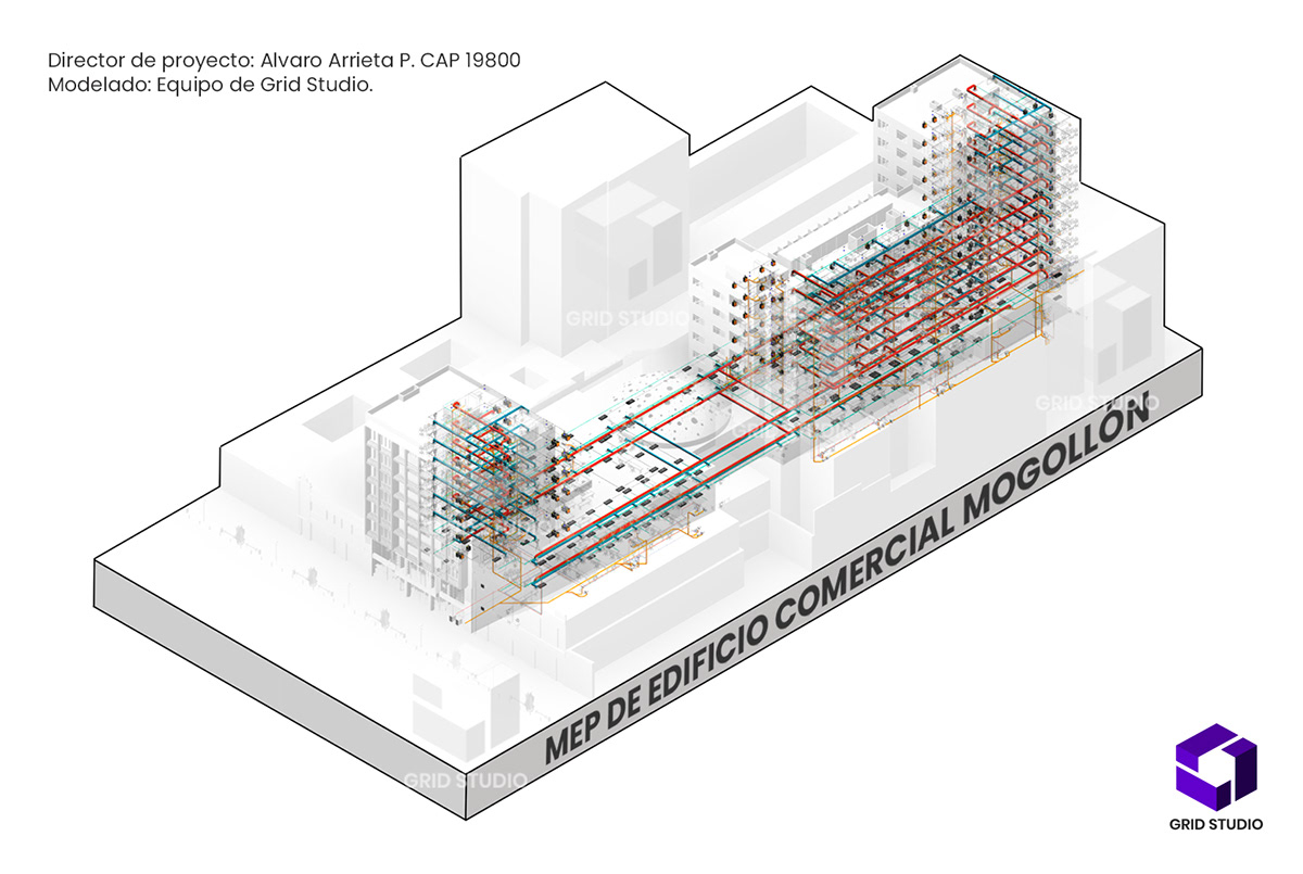 gridstudio - MEP EDIFICIO COMERCIAL MOGOLLÓN