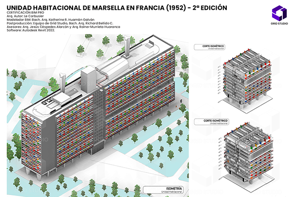 gridstudio - UNIDAD HABITACIONAL DE MARSELLA EN FRANCIA 2° EDICIÓN
