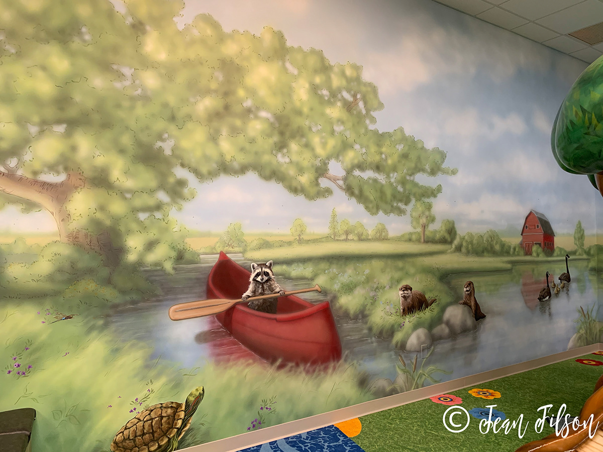 Jean Filson Artist - Mural Work